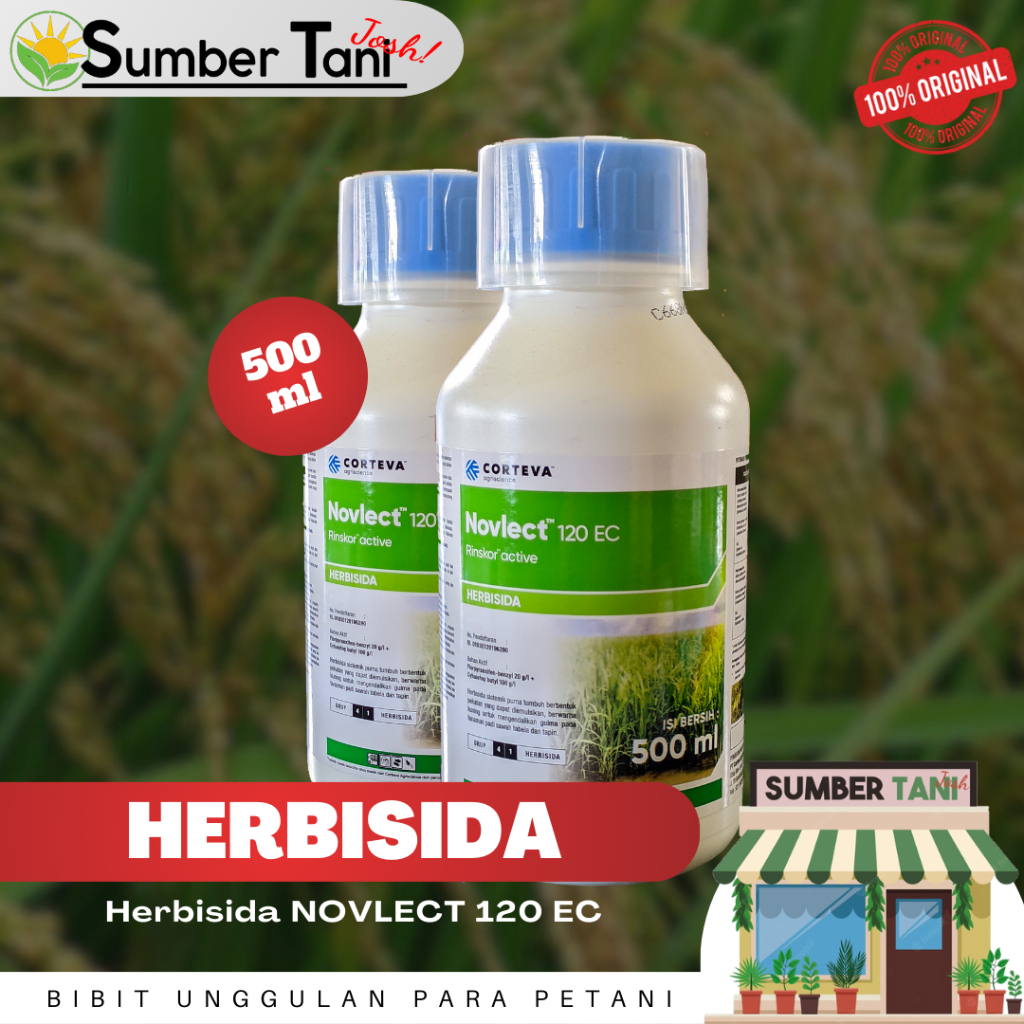 Jual HERBISIDA NOVLECT 120 EC Kemasan 500 ML by CORTEVA | Shopee Indonesia