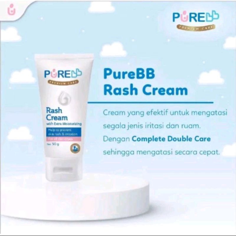 Jual Pure Baby Rash Cream/ Cream Ruam dan Kemerahan | Shopee Indonesia