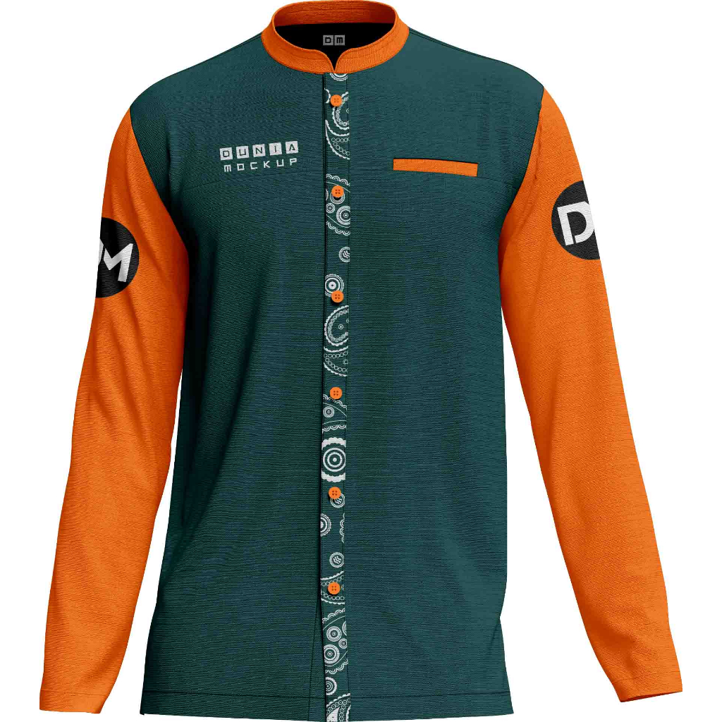 Jual Mockup Baju Koko Muslim - CDR (Produk Digital) | Shopee Indonesia