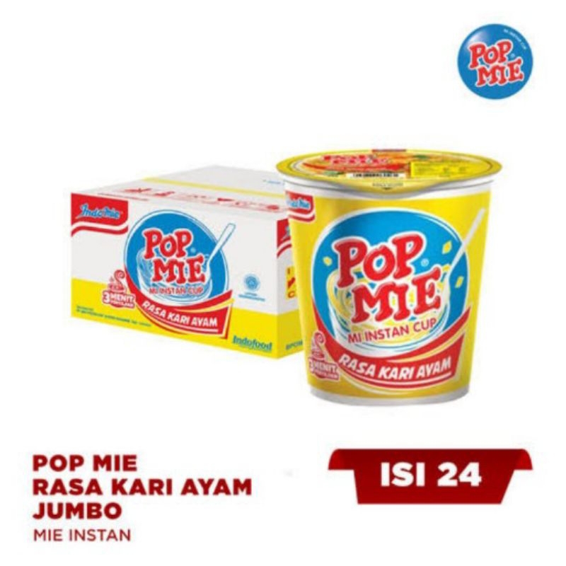Jual pop mie kari ayam 1 dus isi 24 pcs | Shopee Indonesia