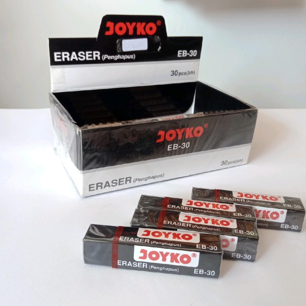 Jual Penghapus Joyko Hitam EB-30/Eraser Joyko | Shopee Indonesia