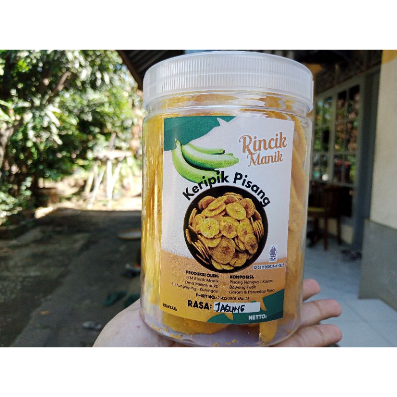 Jual KERIPIK PISANG "RINCIK MANIK"|| GURIH RENYAH || RASA JAGUNG MANIS ...