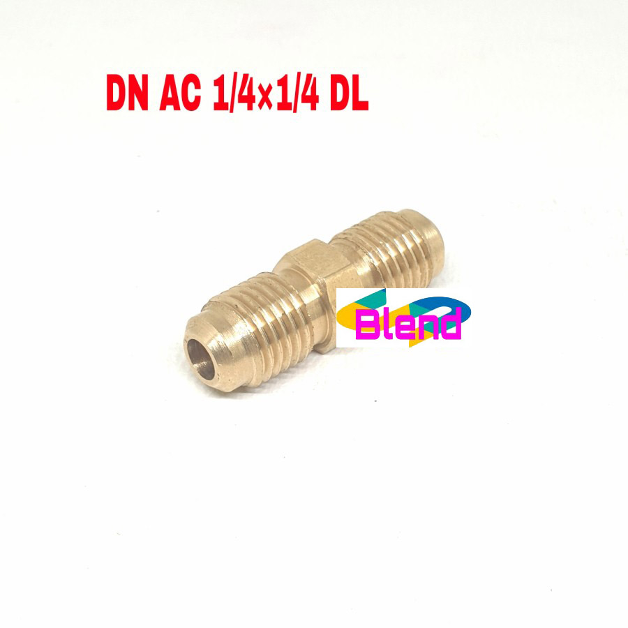 Jual Dobel Nepel AC 1/4x1/4 Drat Luar/Double Nipple Pendingin Udara ...
