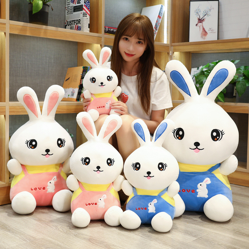 Jual Boneka Kelinci Telinga Panjang Costum Mainan Mewah Bahan Halus ...