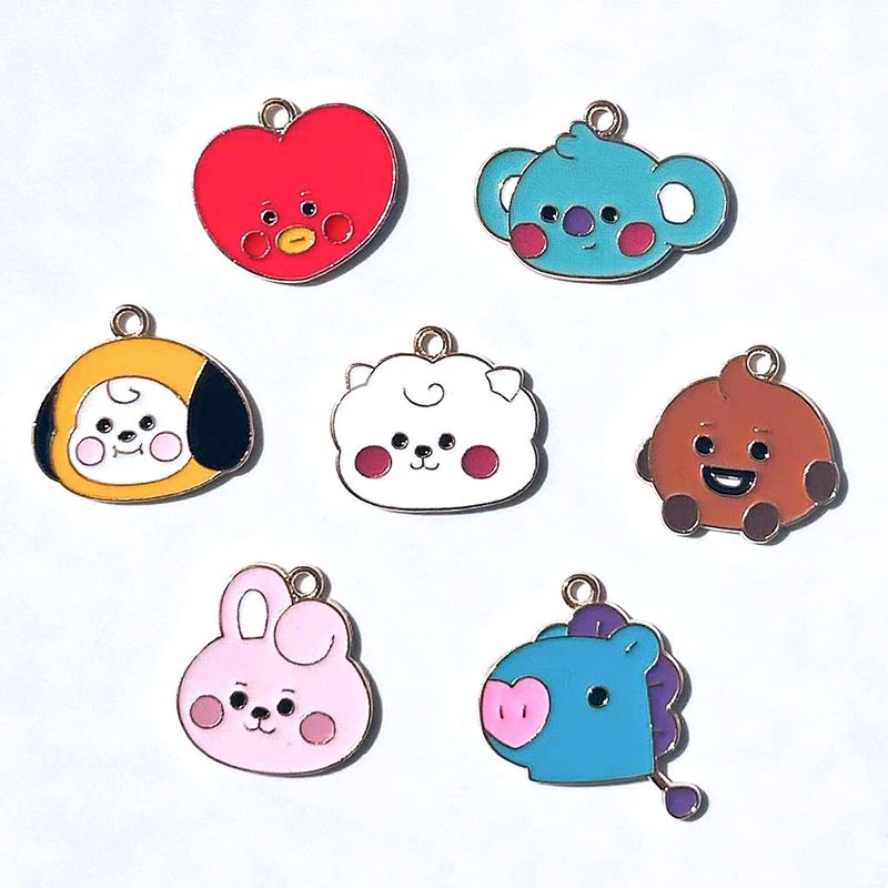 Jual Liontin BT21 BTS - Charm Bandul Enamel BT21 BTS KPOP | Shopee ...