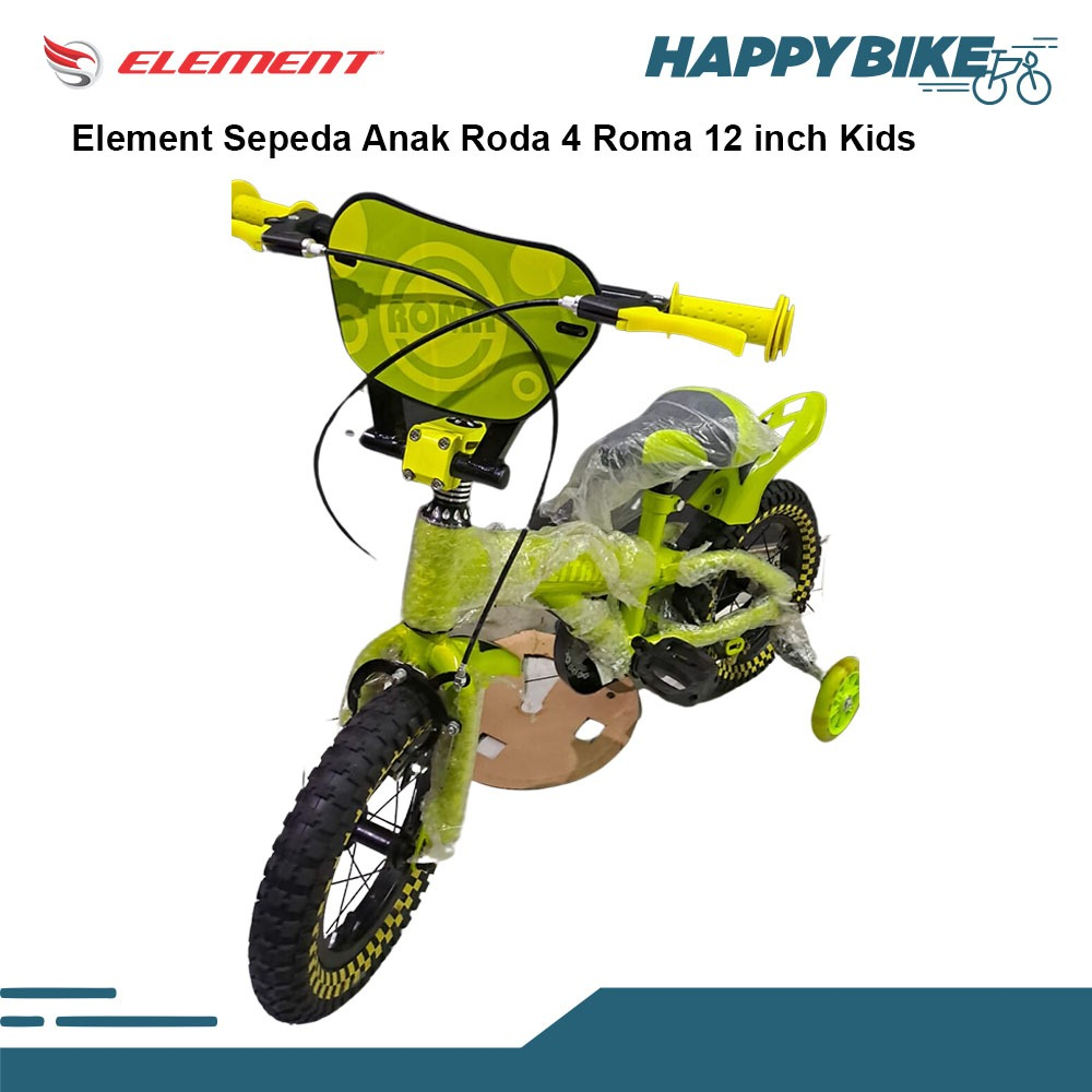 Jual Element Sepeda Anak Roda 4 Roma 12 inch Kids Bike | Shopee Indonesia