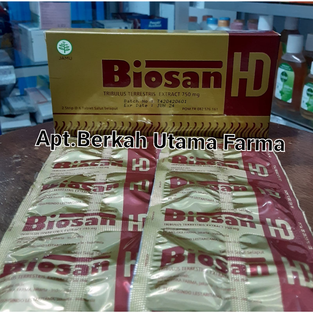 Jual Biosan HD Tablet Box isi 2 Strip | Shopee Indonesia