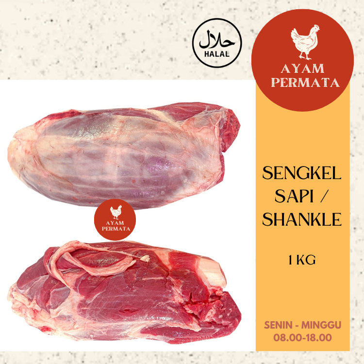 Jual Daging Sapi 1kg Sengkel - Beef Shankle - Beff Shin Shank Betis ...