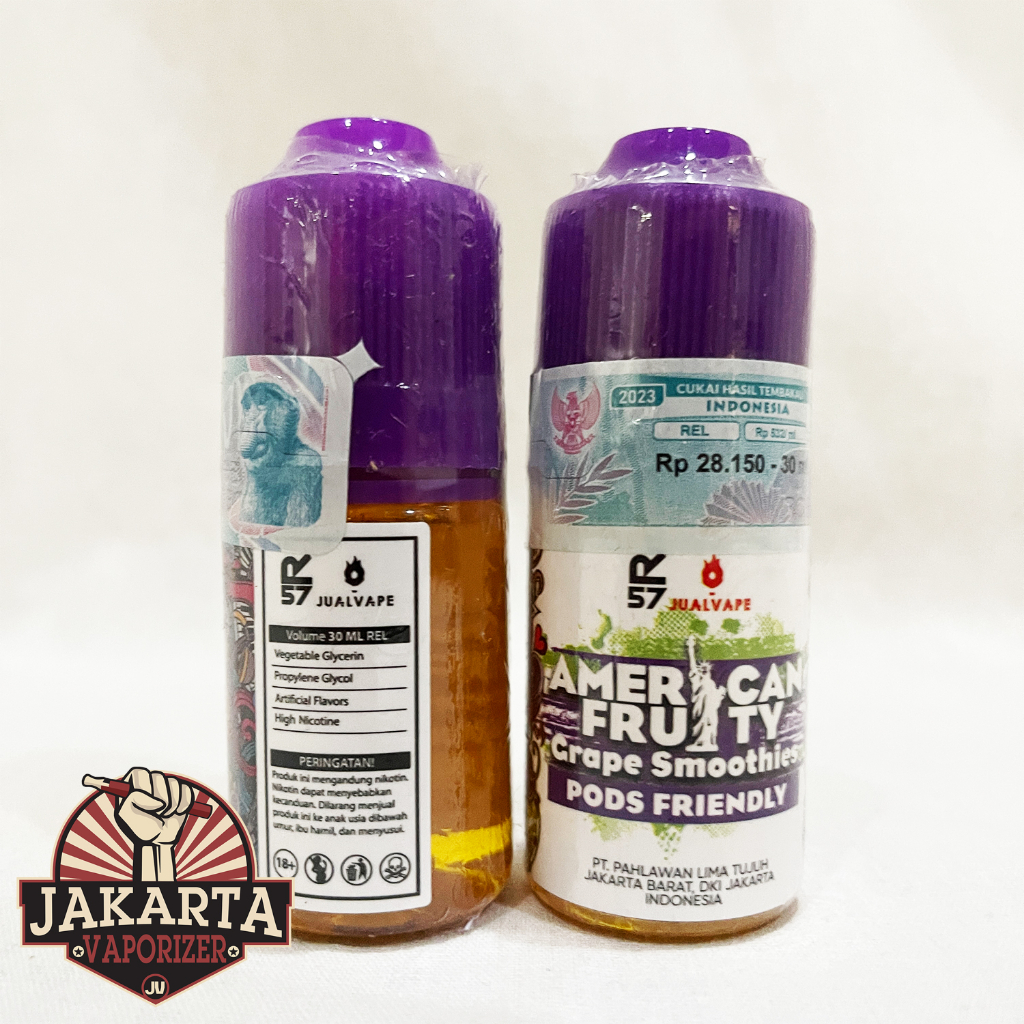 Jual PODS FRIENDLY AMERICAN FRUITY GRAPE PODS 30ML 12MG BY R57 X ...
