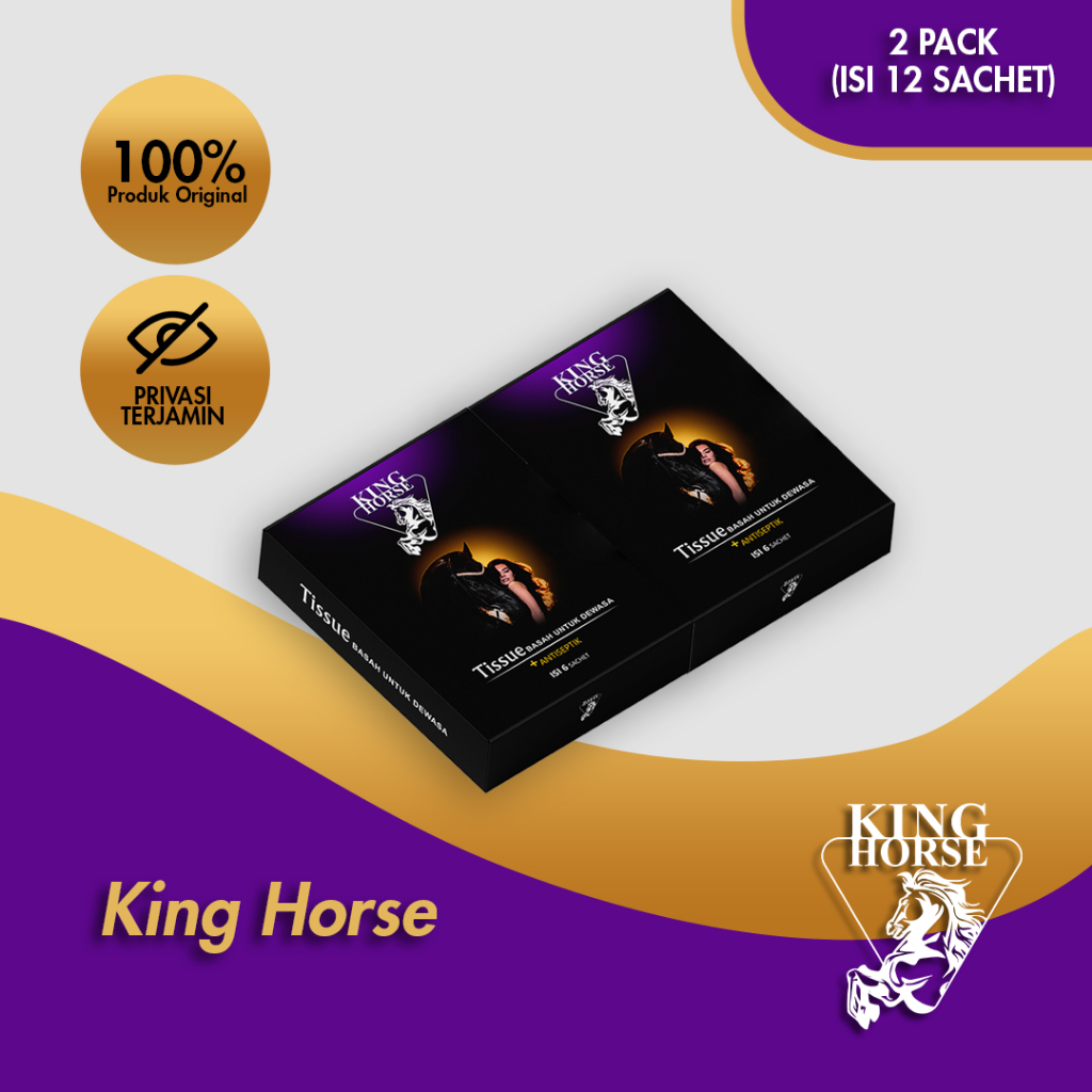 Jual Tissue Magic King Horse 2 Pack isi 12 Sachet | Shopee Indonesia