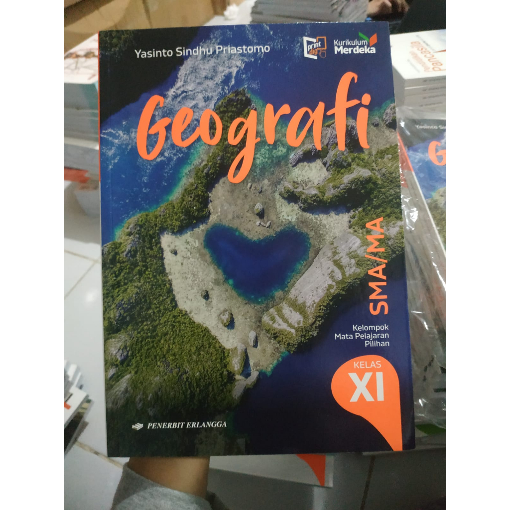 Jual Buku Geografi Untuk SMA/MA Kelas XI Erlangga Kurikulum Merdeka | Shopee Indonesia