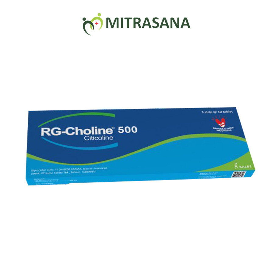 Jual RG Choline 500 Mg - Suplemen untuk Memelihara Saraf Mata | Shopee ...