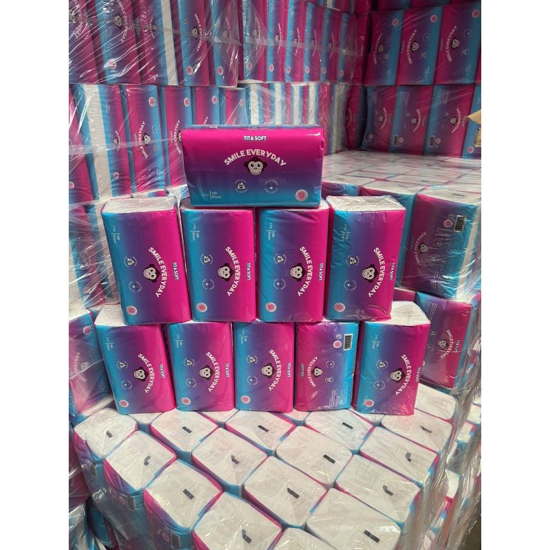 Jual [VERSI BESAR] Tita Soft Facial Tissue 250 Sheets merupakan facial ...