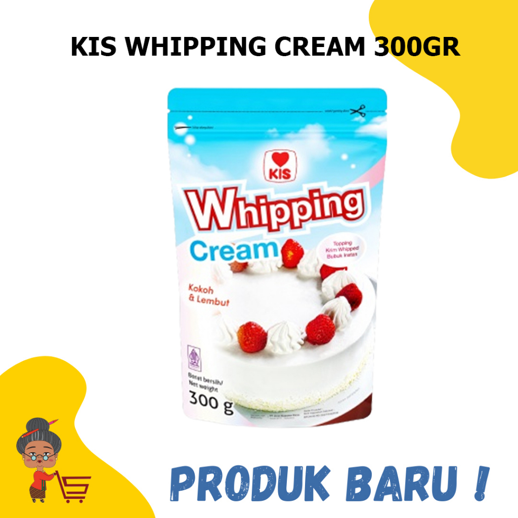 Jual KIS WHIPPING CREAM / WHIPPING CREAM / KIS WHIPPING CREAM 300GR ...