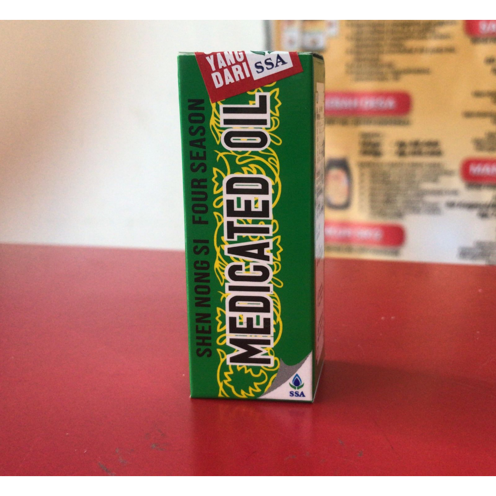 Jual Shen Nong Si Four Season Medicated Oil 6 ml @Botol | Shopee Indonesia