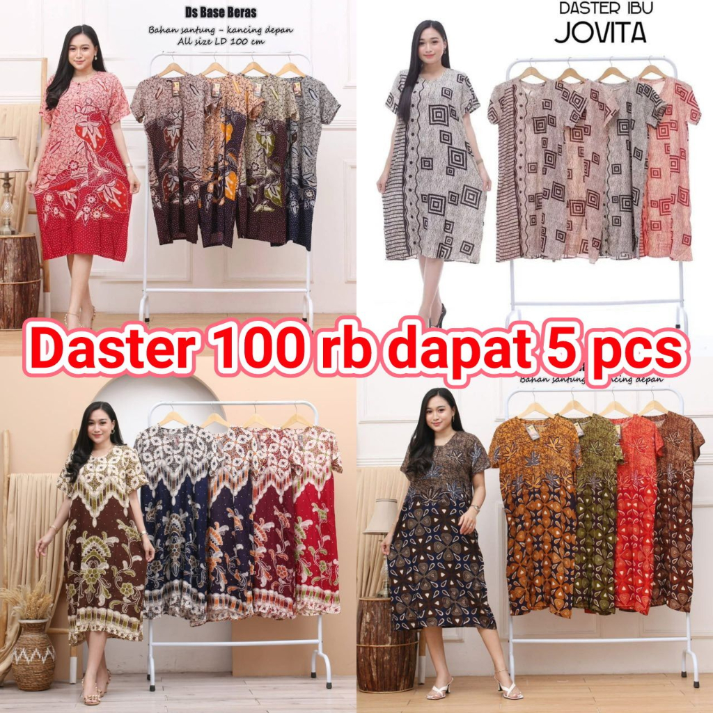Jual Paket Usaha Daster BASE 100 rb Dapat 5 pcs Bahan Rayon Busui ... Jual Paket Usaha Daster BASE 100 rb Dapat 5 pcs Bahan Rayon Busui ...