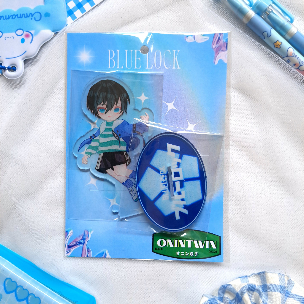 Jual BLUELOCK Chibi Acrylic Action Stand Figure Anime Fan art by ...