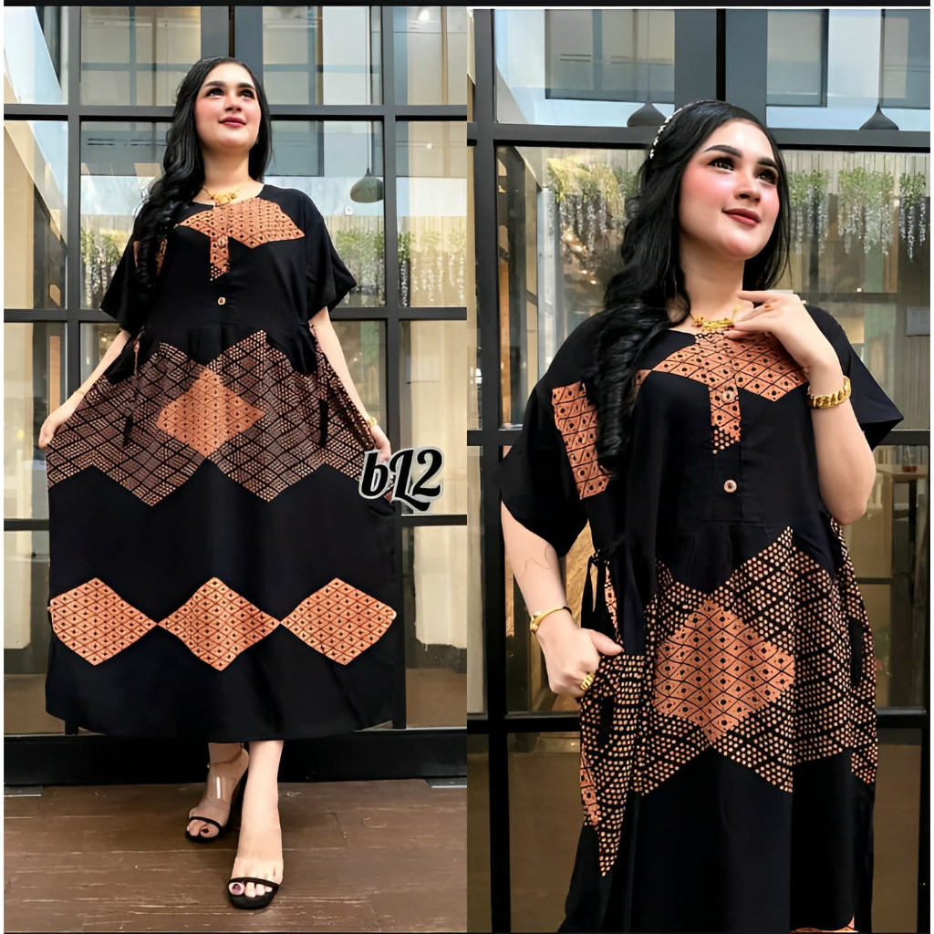 Jual DASTER CHIBI JUMBO XXL LD 120 BUSUI KANCING DEPAN / DASTER RAYON ...