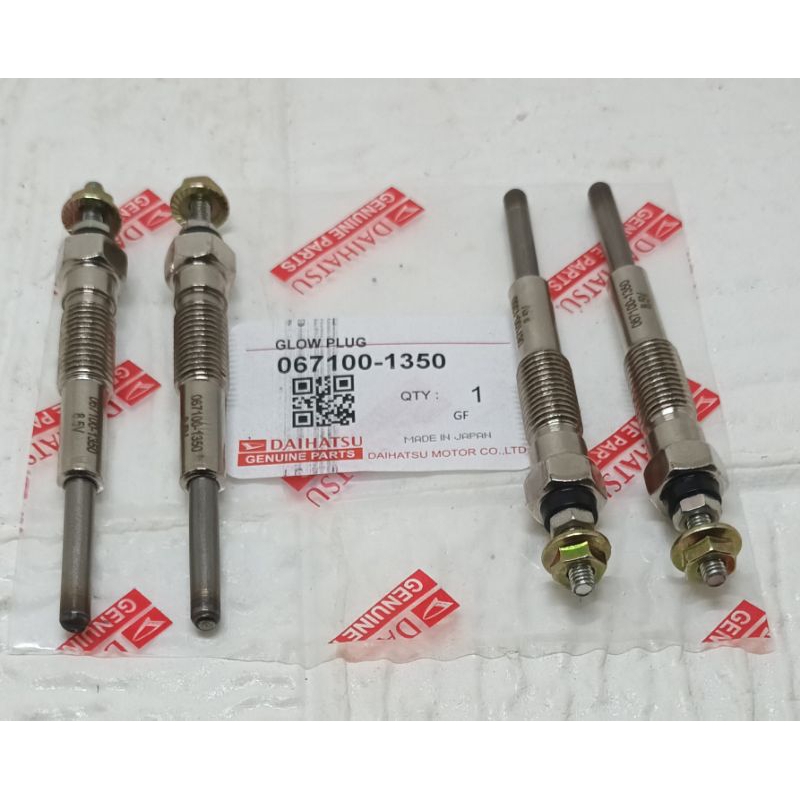 Jual BUSI PEMANAS GLOW PLUG DAIHATSU TAFT KEBO F50 8.5V HRGA 4PCS ...