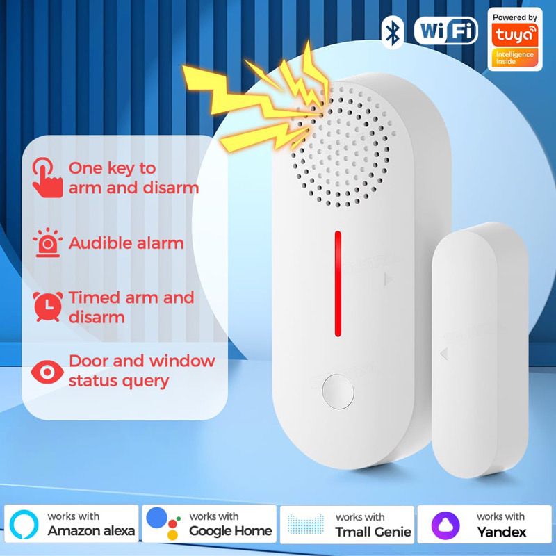 Jual SMATRUL Sensor Pintu Jendela Smart Wifi Door Window Sensor Open ...