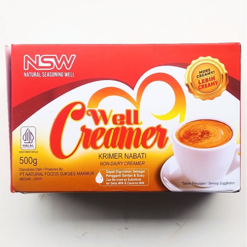 Jual NSW Well Creamer | Krimer Nabati 500gr | Shopee Indonesia