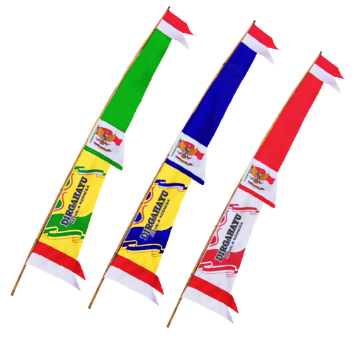 Jual BENDERA BANDIR DIRGAHAYU REMPEL PANJANG 3,8 METER | Shopee Indonesia