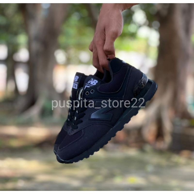 Jual Premium Grade Original NB 574 Abu Putih Sepatu Running Abu Putih ...