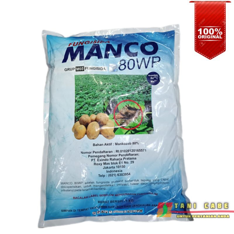 Jual FUNGISIDA MANCO 80 WP + Zink - 1 KG | Shopee Indonesia