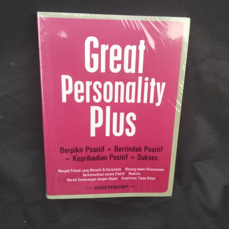 Jual Buku Motivasi Berpikir Positif-Bertindak Positif-Kepribadian Positif untuk SUKSES (Hegar ...