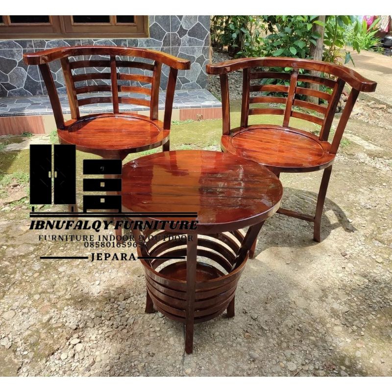 Jual Kursi Teras Minimalis, Kursi Teras Kekinian, Kursi Teras Kayu Jati ...