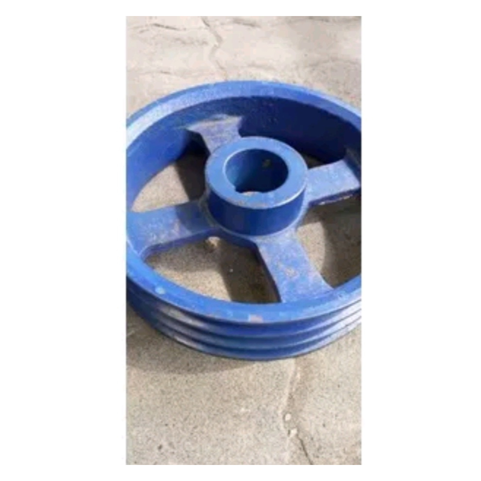Jual Pully besi b3 8" inci as 38mm pully besi cor diameter luar 20cm ...
