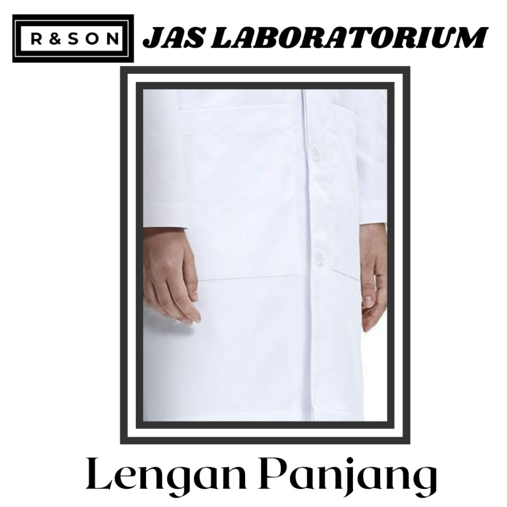 Jual JAS LAB/JAS LABORATORIUM/JAS LAB LENGAN PANJANG/BAJU LABORATORIUM ...