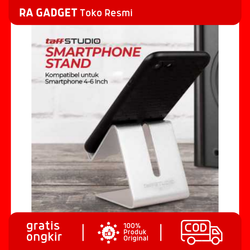 Jual Stand Aluminium Untuk Smartphone / Phone Holder Stand Standing ...