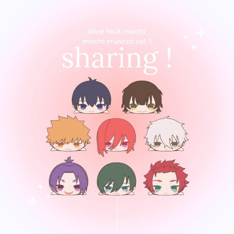 Jual [sharing] mochi mochi mascot blue lock vol. 1 | Shopee Indonesia