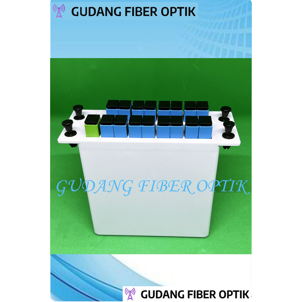 Jual Splitter Box LGX 1:8 Modular FO / Fiber Optic Spliter Passive 1:16 ...