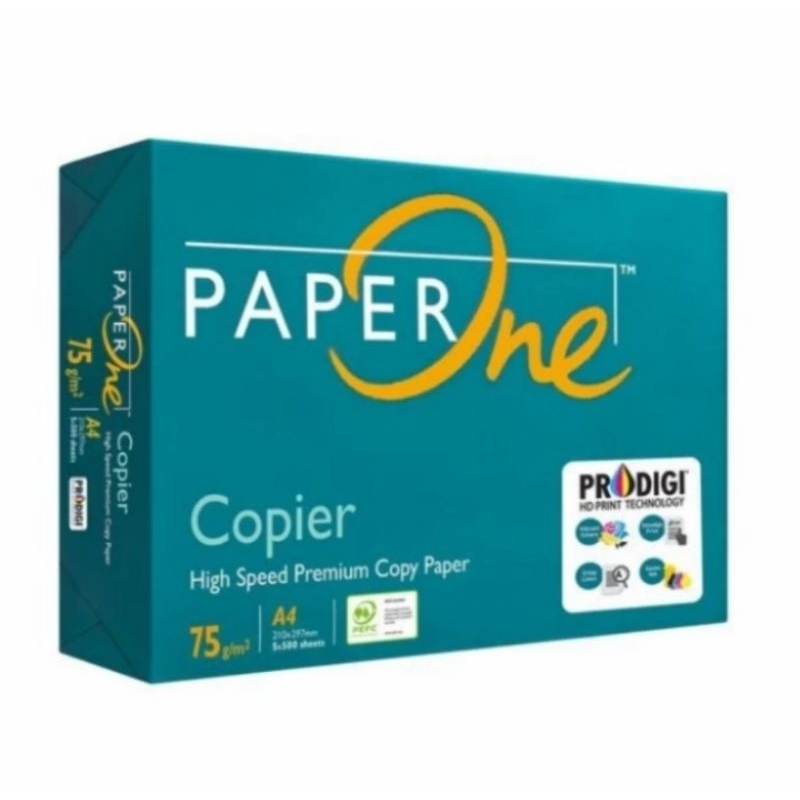 Jual kertas HVS PAPER ONE A4 80 gram Print Copy Original Shopee Indonesia