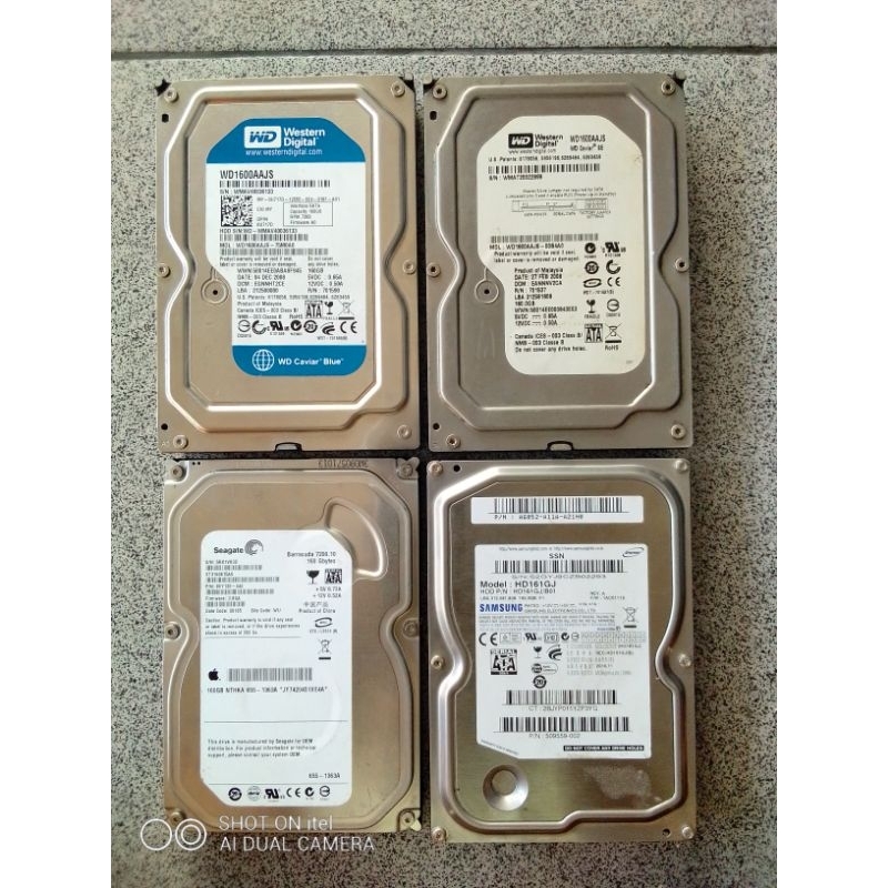 Jual Hardisk Komputer 160 GB Sudah Terinstal Windo 10 Ghost Spectre 64 ...