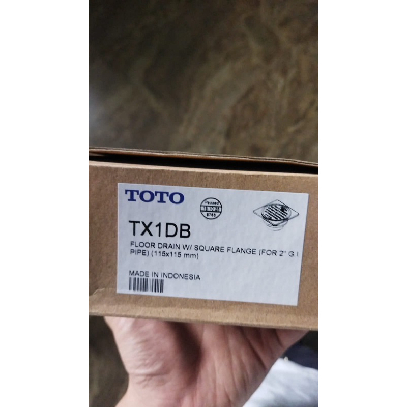 Jual TOTO TX1DB FLOOR DRAIN WITH SQUARE FLANGE dan American Standard ...