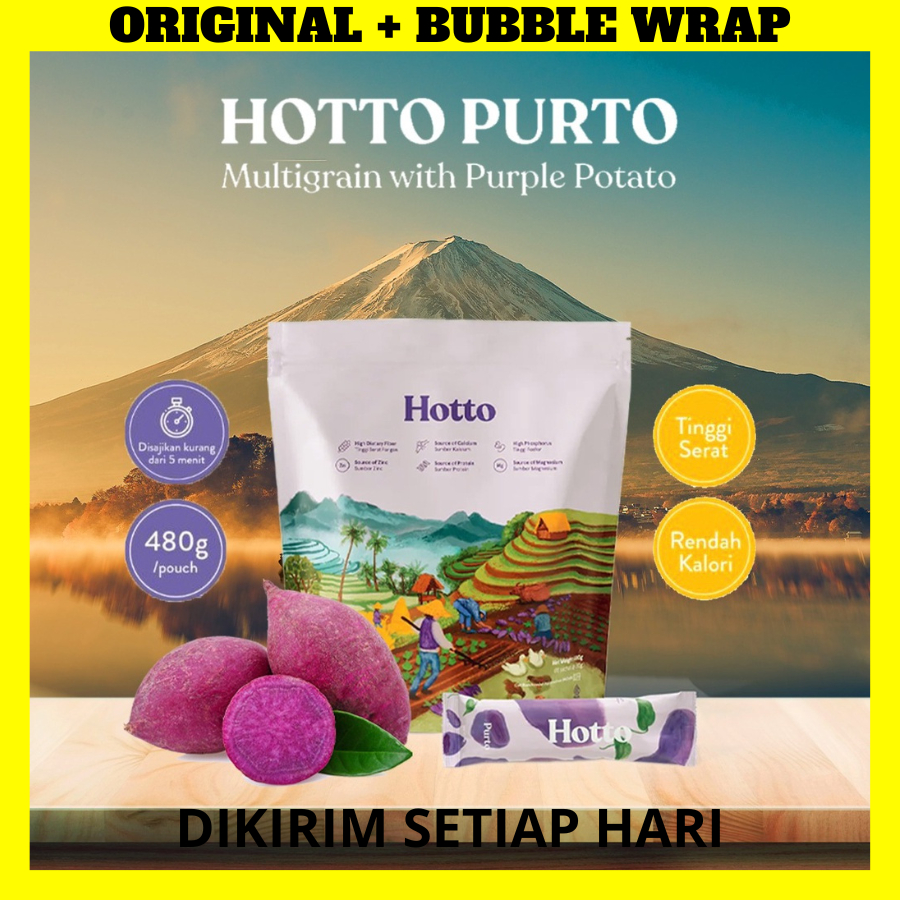 Jual Hotto Purto Multigrain with Purple Potato 1 Pouch - 16 Sachet HOTO PURTO HOTOPURTO ...