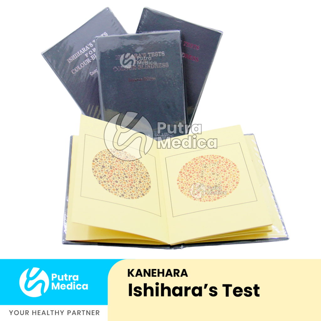 Jual Kanehara Ishihara Test 14 Plates / Buku Tes Mata Buta Warna ...