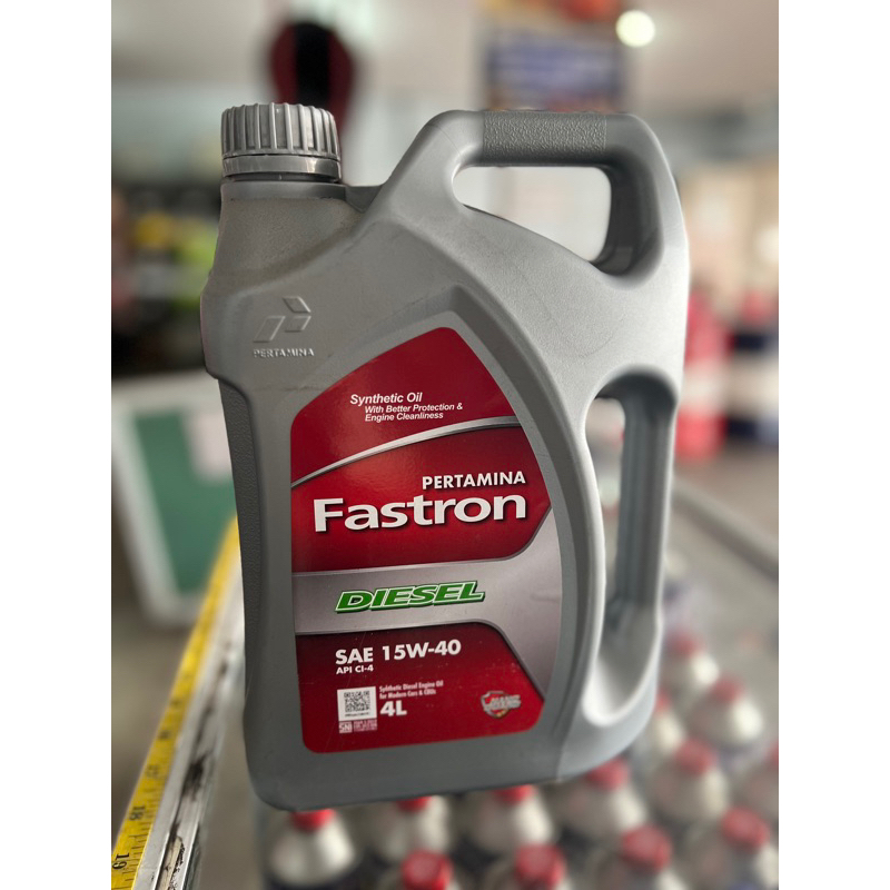 Jual Oli Pertamina Fastron Techno 10w40 / Fastron Diesel 15w40 (4L ...