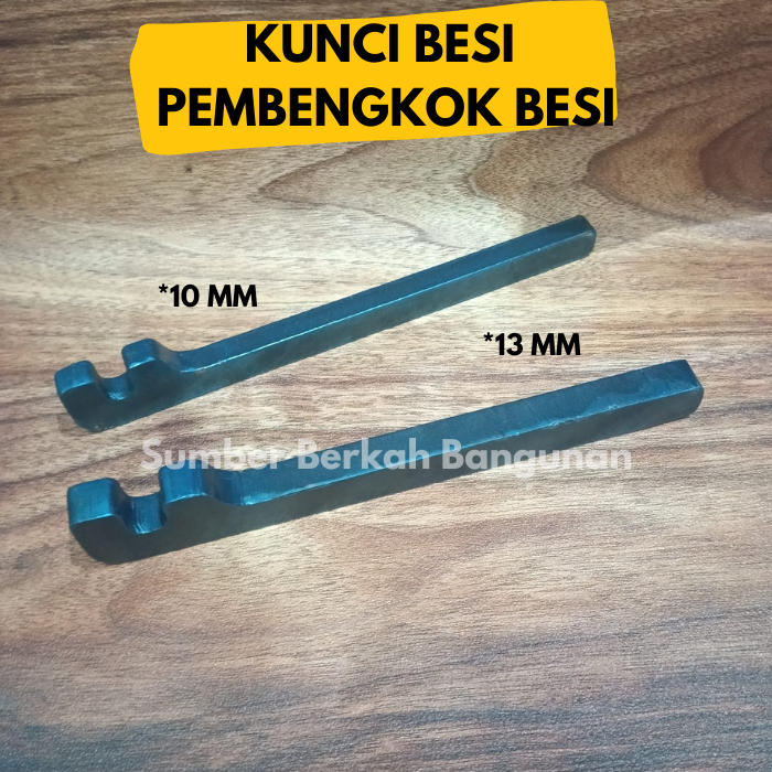 Jual KUNCI BESI BETON BEHEL SANGAT TEBAL ANTI PATAH BENGKOK 6 8 10 12 ...