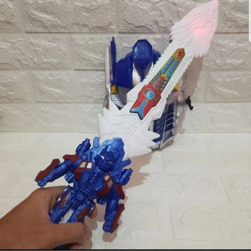 Jual Mainan Set Topeng Pedang Robot Optimus Prime Transformers - Mainan ...