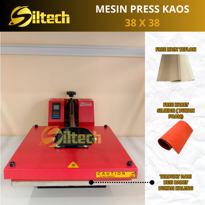 Jual Mesin pres kaos hot press dtg dtf sublim high pressure 38x38 ...