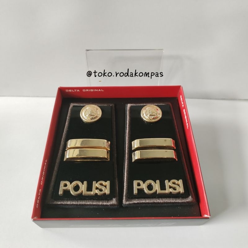 Jual Pangkat PDH/PDL SUS Polri Mika Lis Bordir | Shopee Indonesia
