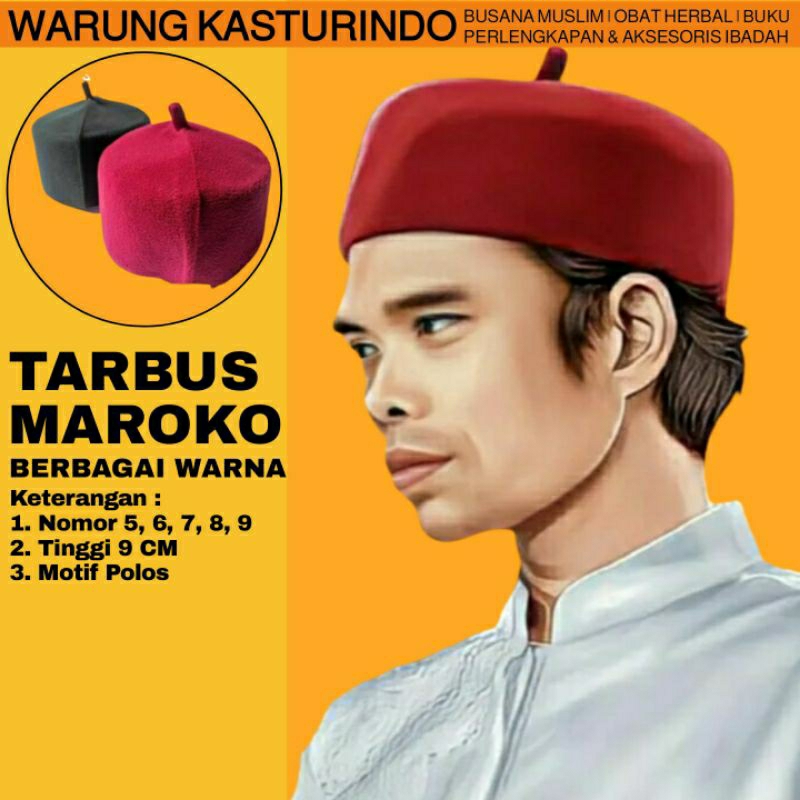 Jual Peci Songkok Kopiah Fez Fes Tarbus Turki Pentol Pentil Sufi COD ...