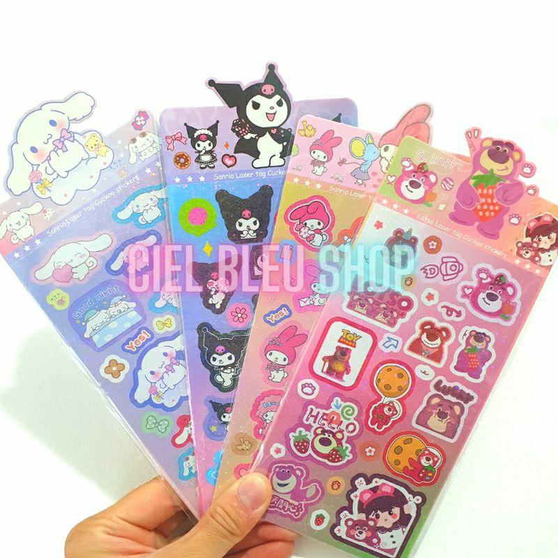 Jual STIKER JUMBO SF MIX UNICORN HOLOGRAM / STICKER KOLEKSI UNIK ANAK ...