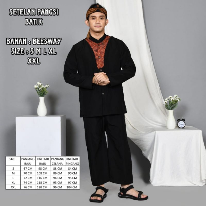 Jual READY SETELAN PANGSI -BAJU PANGSI BAJU SUNDA BAJU BATIK PANGSI ...