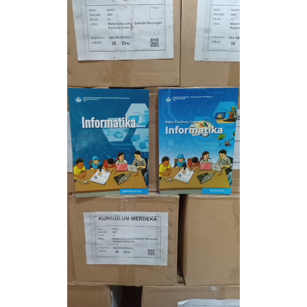 Jual Buku Kurikulum Merdeka Informatika Kelas 8 | Shopee Indonesia