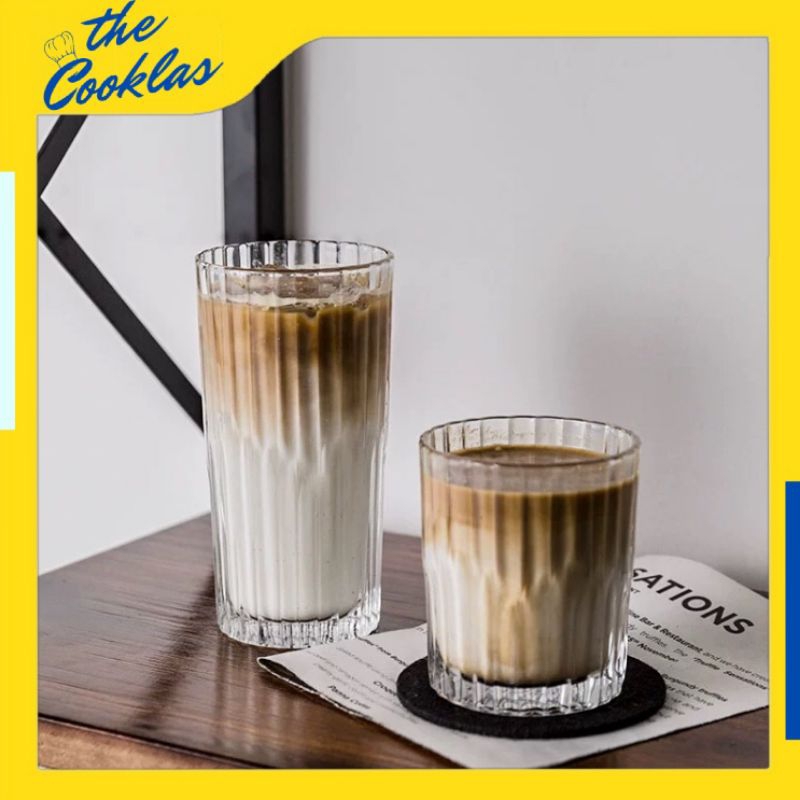 Jual Aesthetic Korean Coffee Glass | Gelas Cafe Gelas Latte Gelas ...